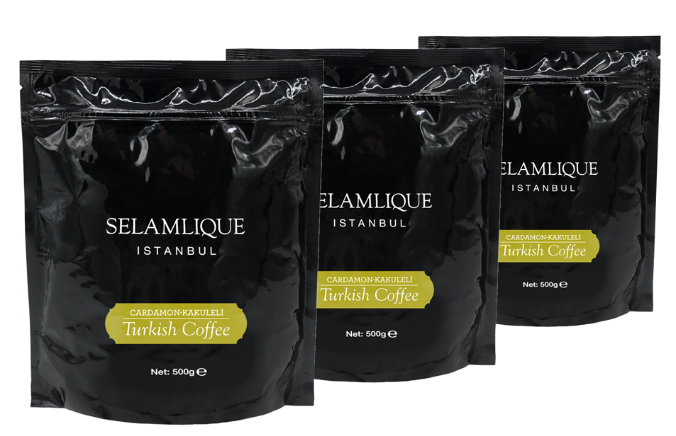 Selamlique Turkish Coffee Cardamon | for foodservice & HoReCa | 500 g ...