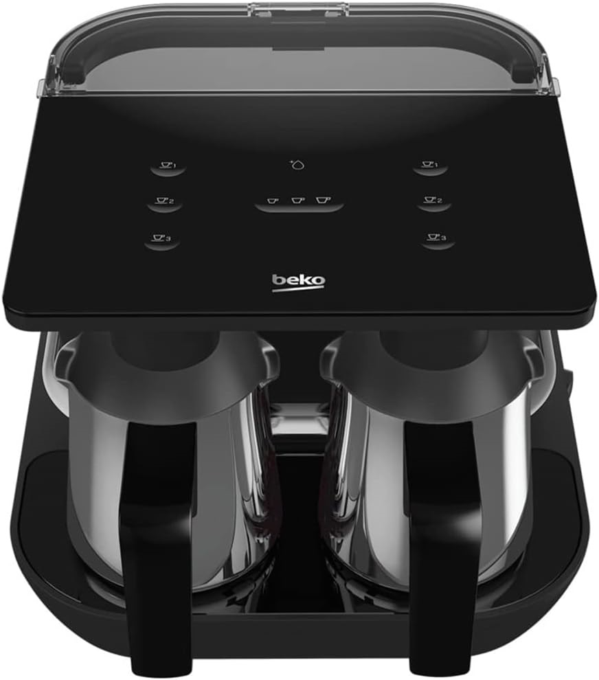 Turkish Coffee Machine Beko TKM | 2 pots | Fully automatic | Black